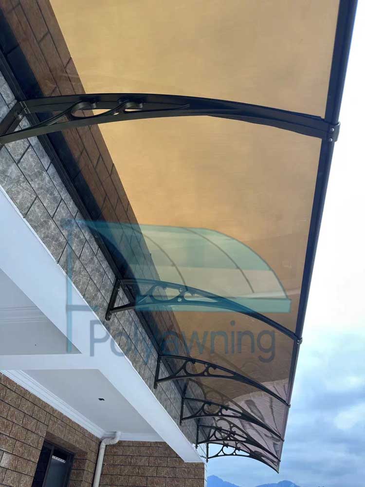 Premium Polycarbonate Awnings - Wall-Mounted Solutions